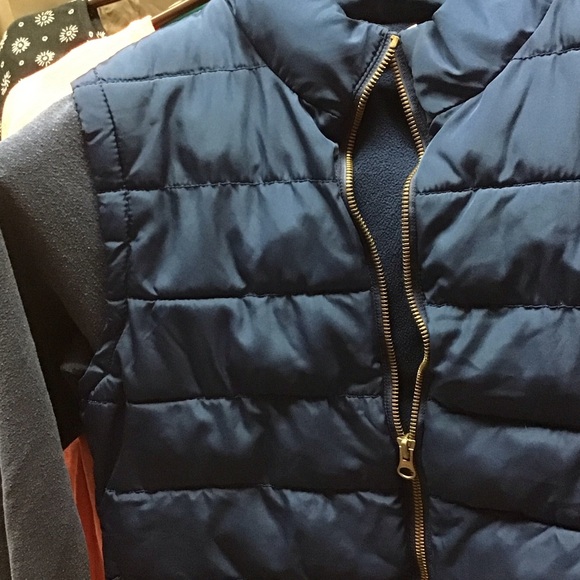 Crazy 8 | Jackets & Coats | Crazy 8 Kids Navy Blue Puffer Jacket Vest ...